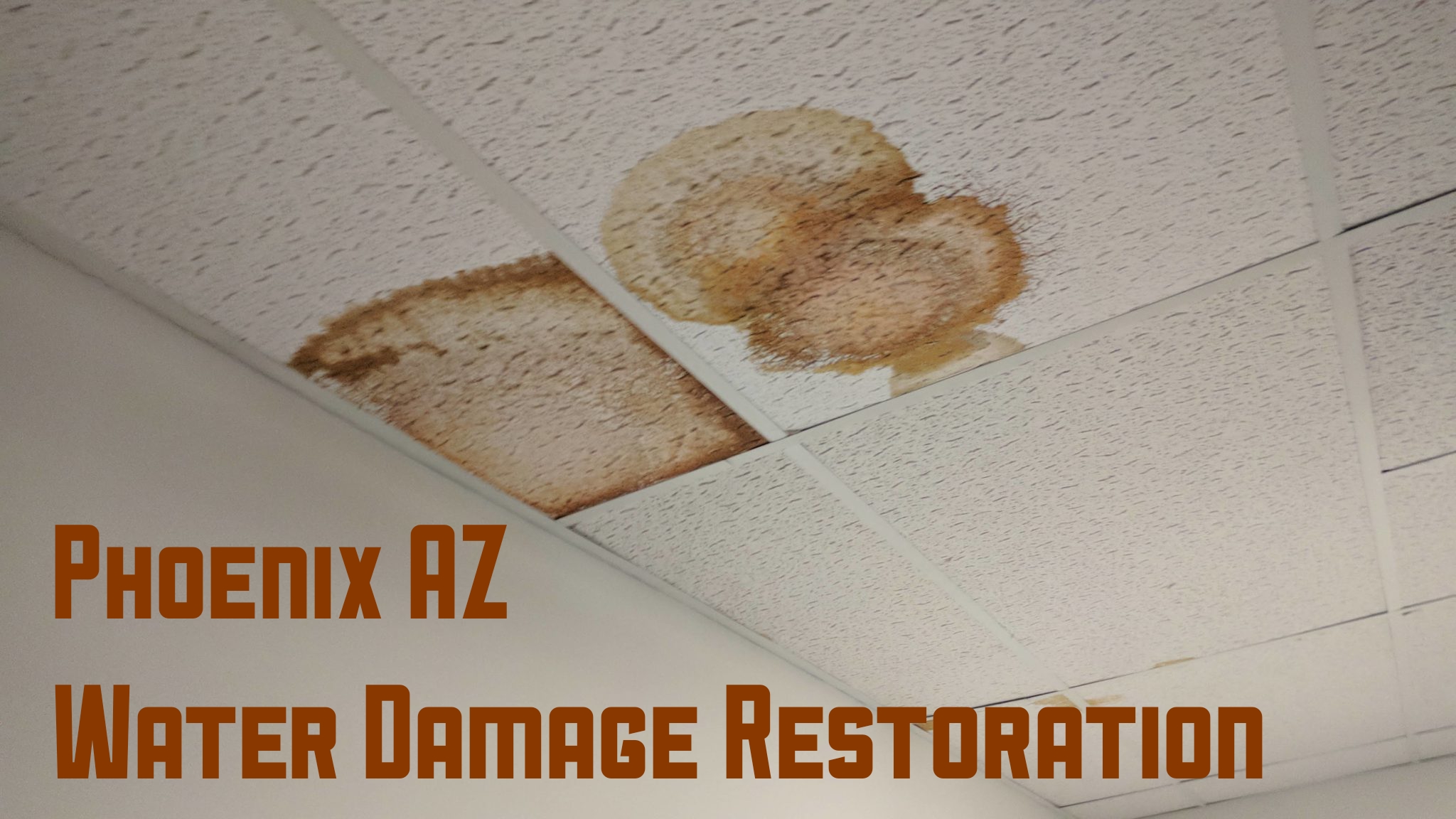 Phoenix AZ Water Damage Restoration Commercial Restoration Cleanup